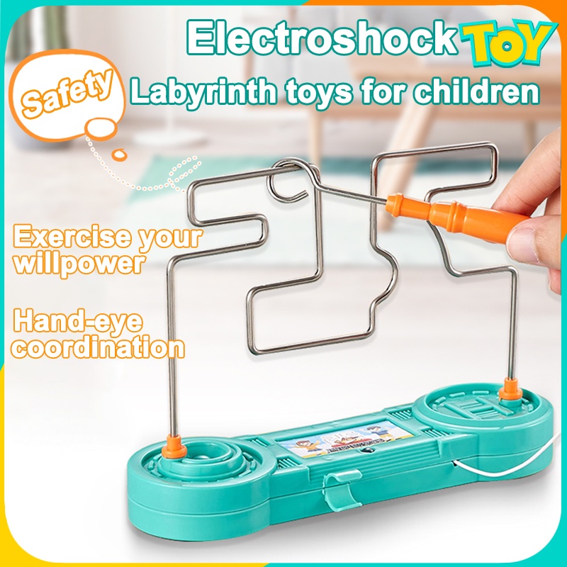 Labyrinth games Circuit maze games Electric shock touch maze puzzles ...
