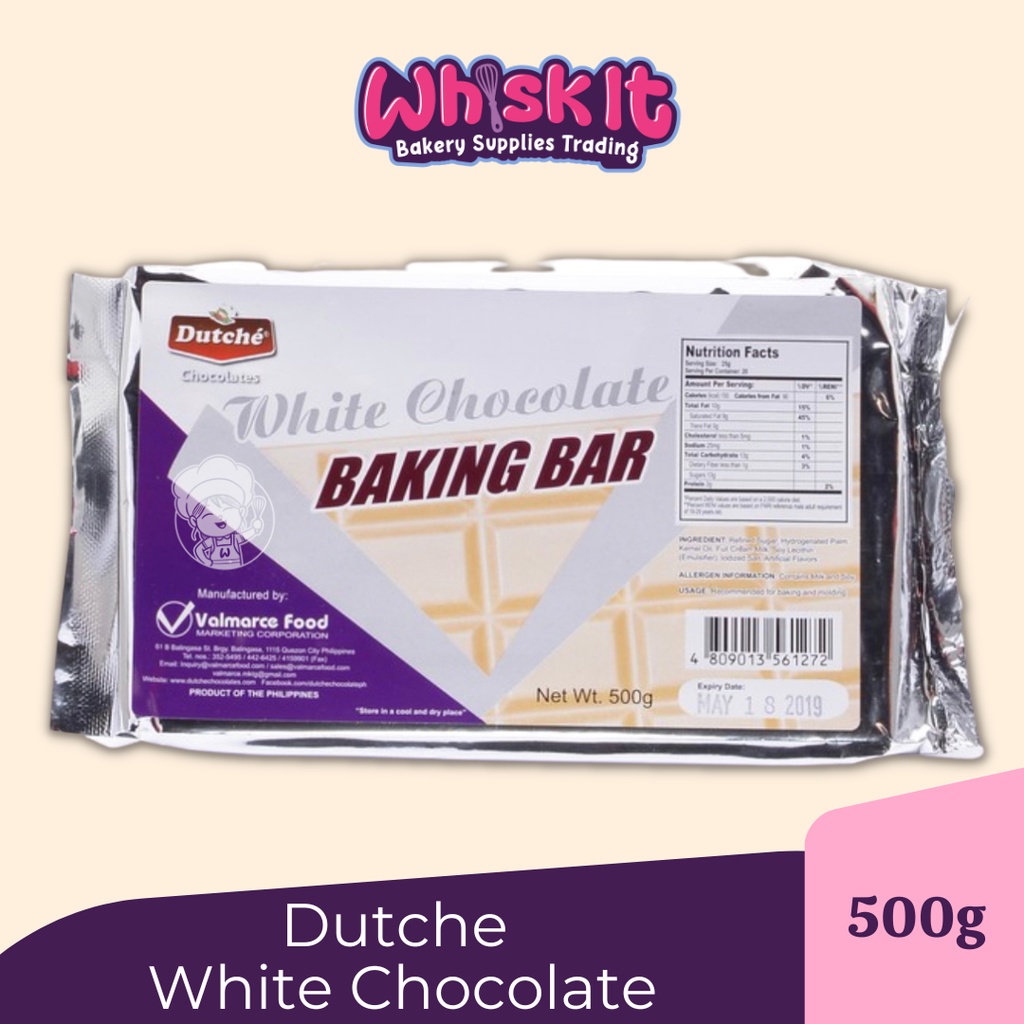 Dutche Chocolate Compound White 500 g | Shopee Malaysia