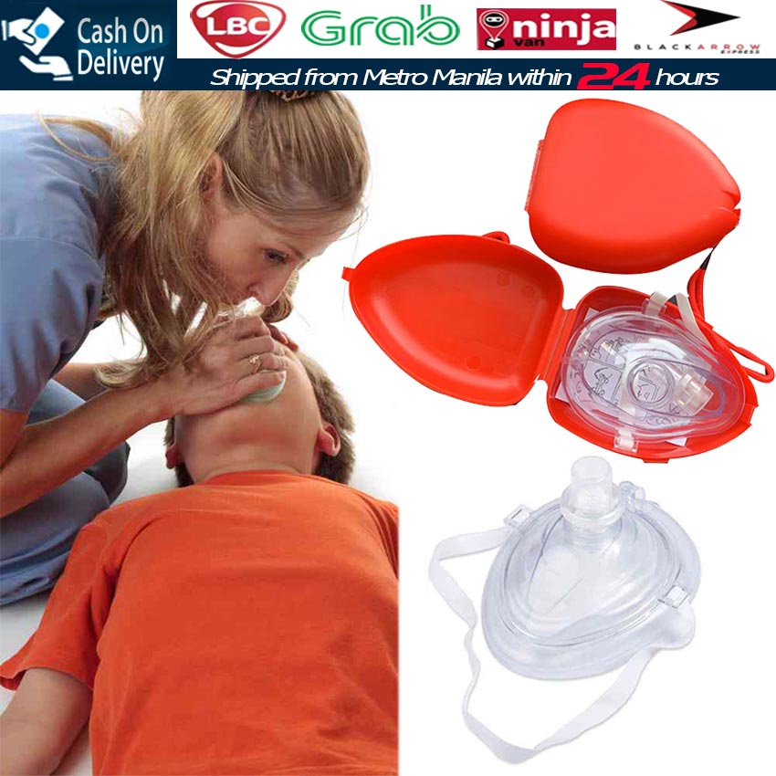 【Fast Delivery】 First Aid CPR Breathing Mask Protect Rescuers Training ...