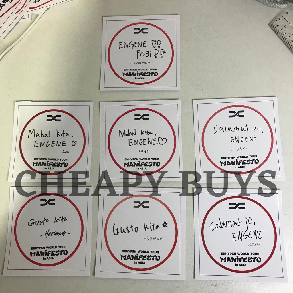 MANIFESTO ENGENE ZONE STICKER (SELLERMADE) | Shopee Malaysia