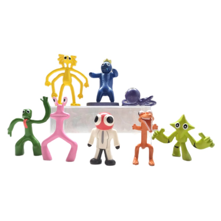 FIGURE SET RAINBOW FRIENDS SET A 8IN1 FSRF801 (7-9 CM) | Shopee Malaysia