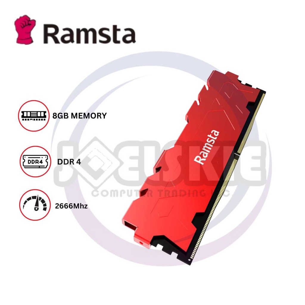 RAMSTA DESKTOP RAM - DDR4 2666mhz (8gb Single stick) | Shopee Malaysia