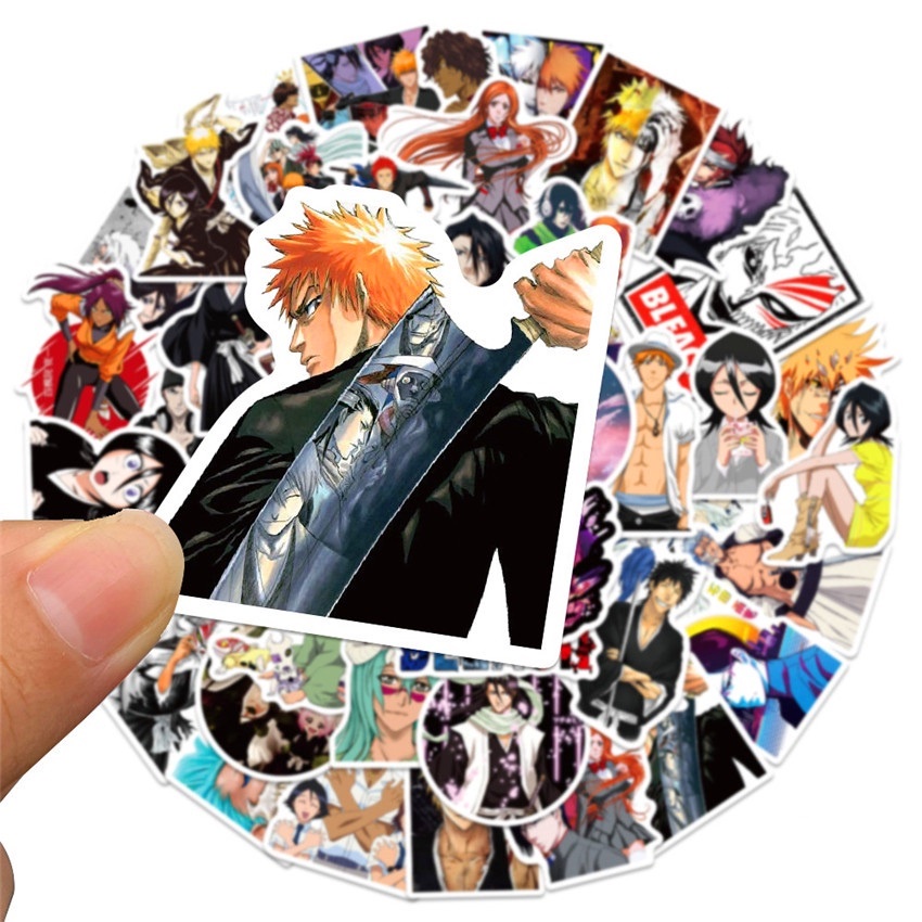 20pcs. Bleach Stickers Anime Manga Cartoon Waterproof Sticker Decals ...