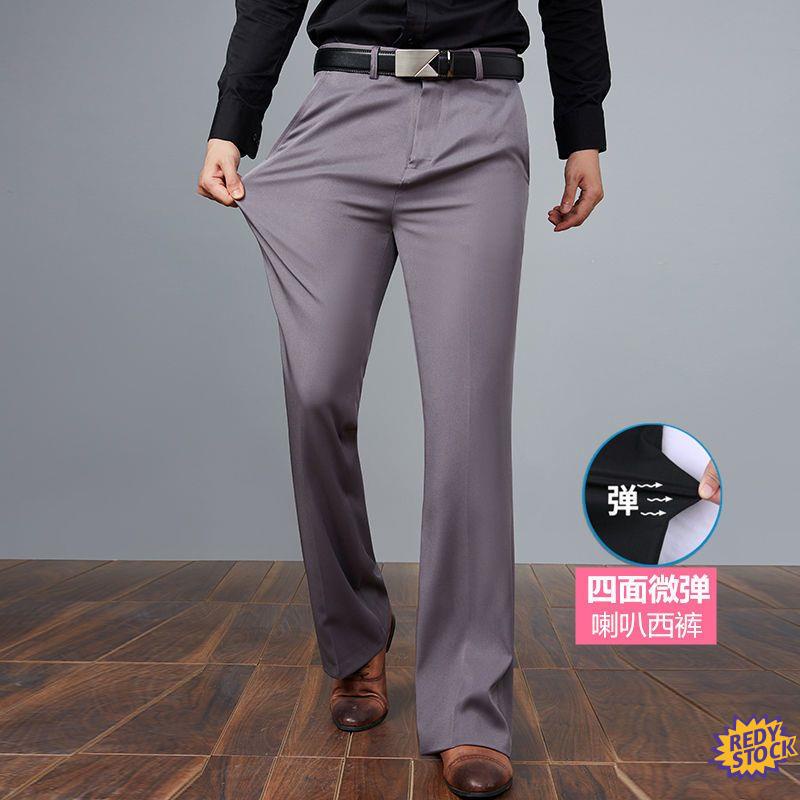 【High Quality】 Bootcut pants Business Casual Men's business casual ...