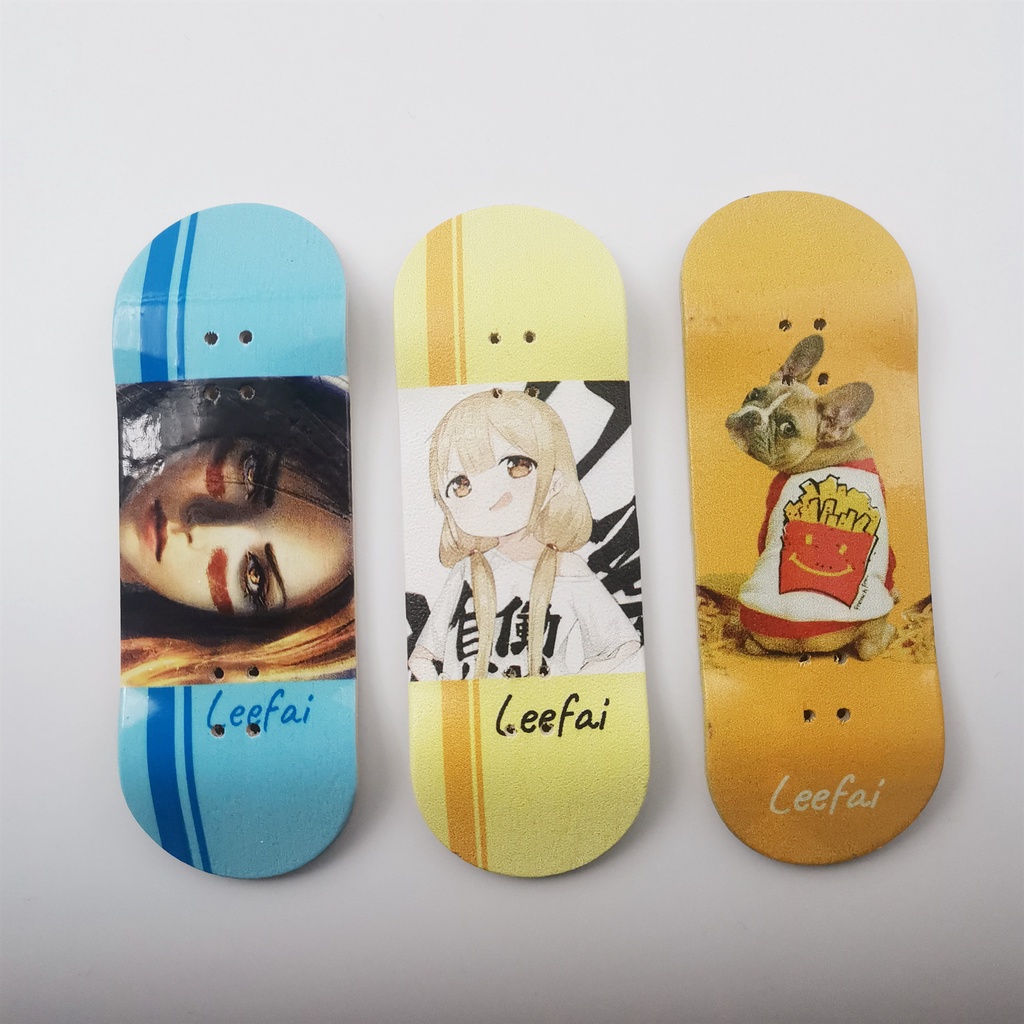 34mm Fingerboard Deck with Graphic Finger Skateboard | Shopee Malaysia