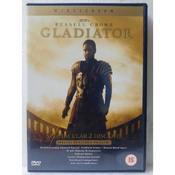 GLADIATOR [SPECTACULAR 2-DISC DVD] | Shopee Malaysia