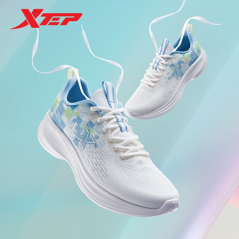 XTEP Men Running Shoes Cushion Lightweight Stability Support Breathable ...
