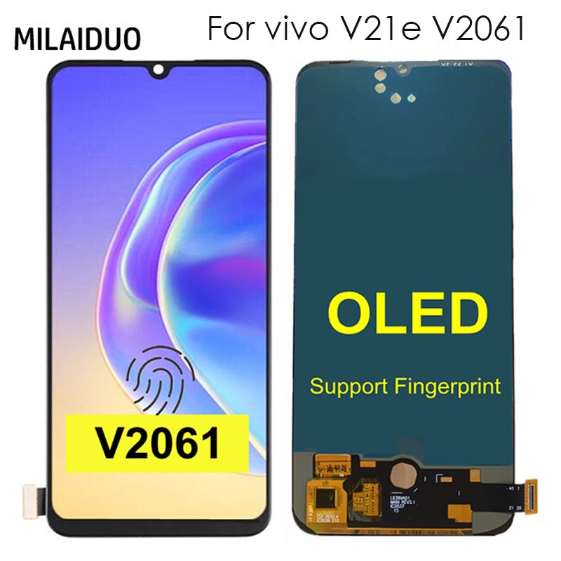 OLED For vivo V21e V2061 LCD Display Touch Panel Screen Digitizer ...