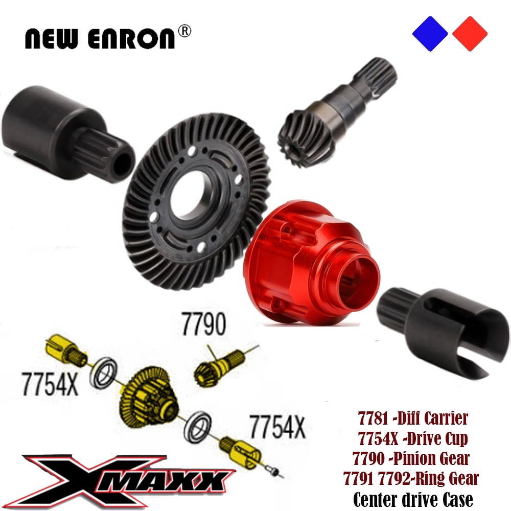 Front Rear Center Drive Torque-Biasing Differential Case Gear 7790 7781 ...