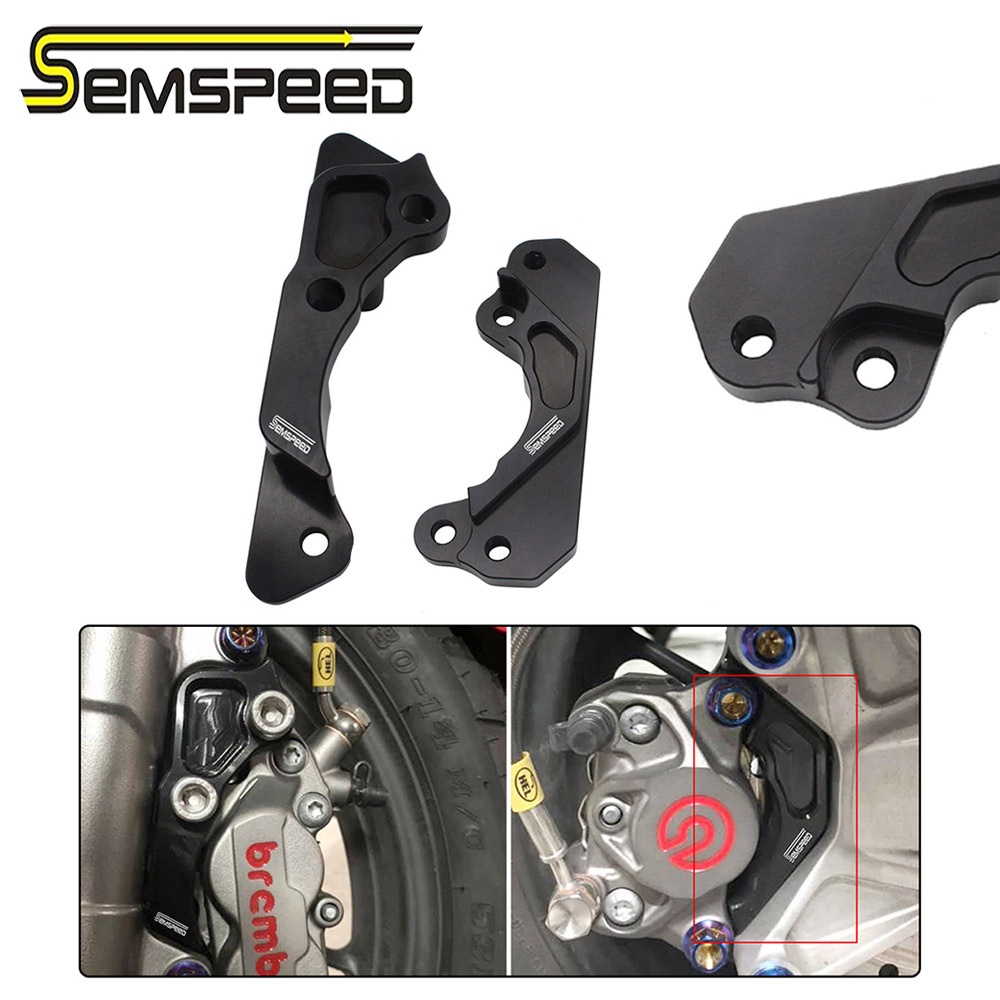 【SEMSPEED】 Motorcycle Modified Front/Rear Brake Caliper Protective ...