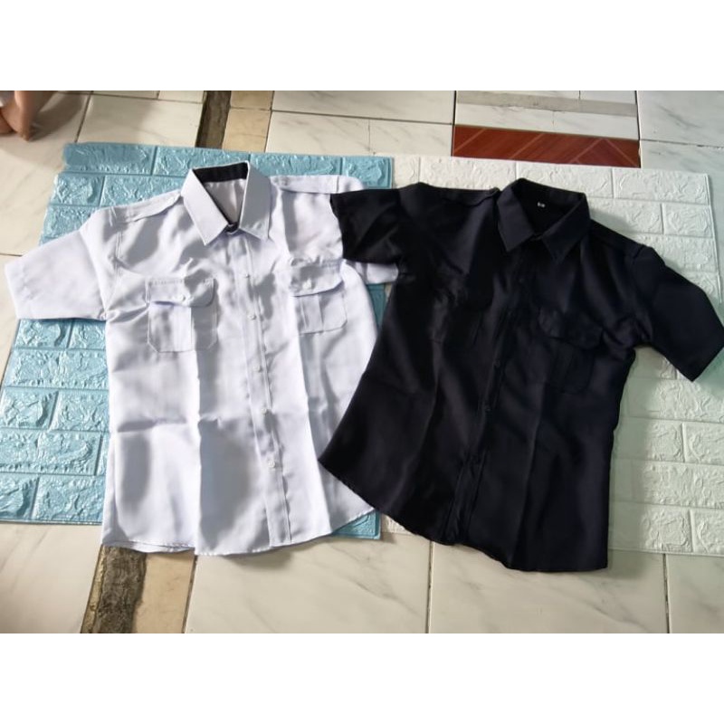 SECURITY GUARD SHORT SLEEVE WITH OR WITHOUT PATCHES | Shopee Malaysia