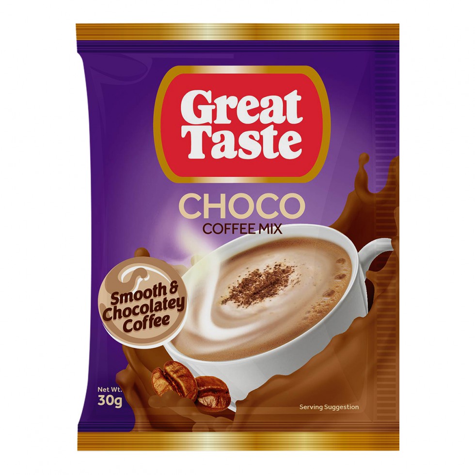 GREAT TASTE COFFEE MIX 10S CHOCO 30G | Shopee Malaysia