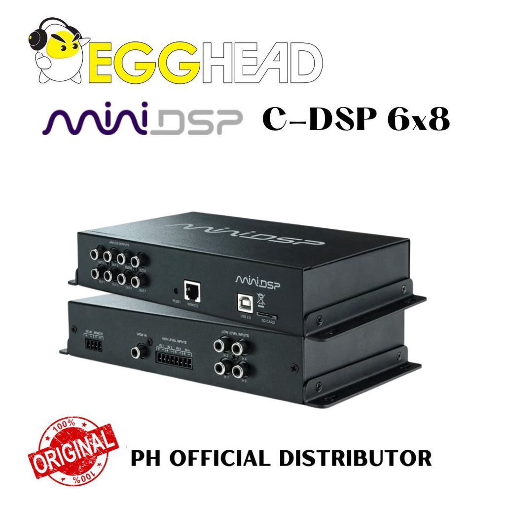 miniDSP C-DSP 6x8 (Car Audio DSP) | Shopee Malaysia