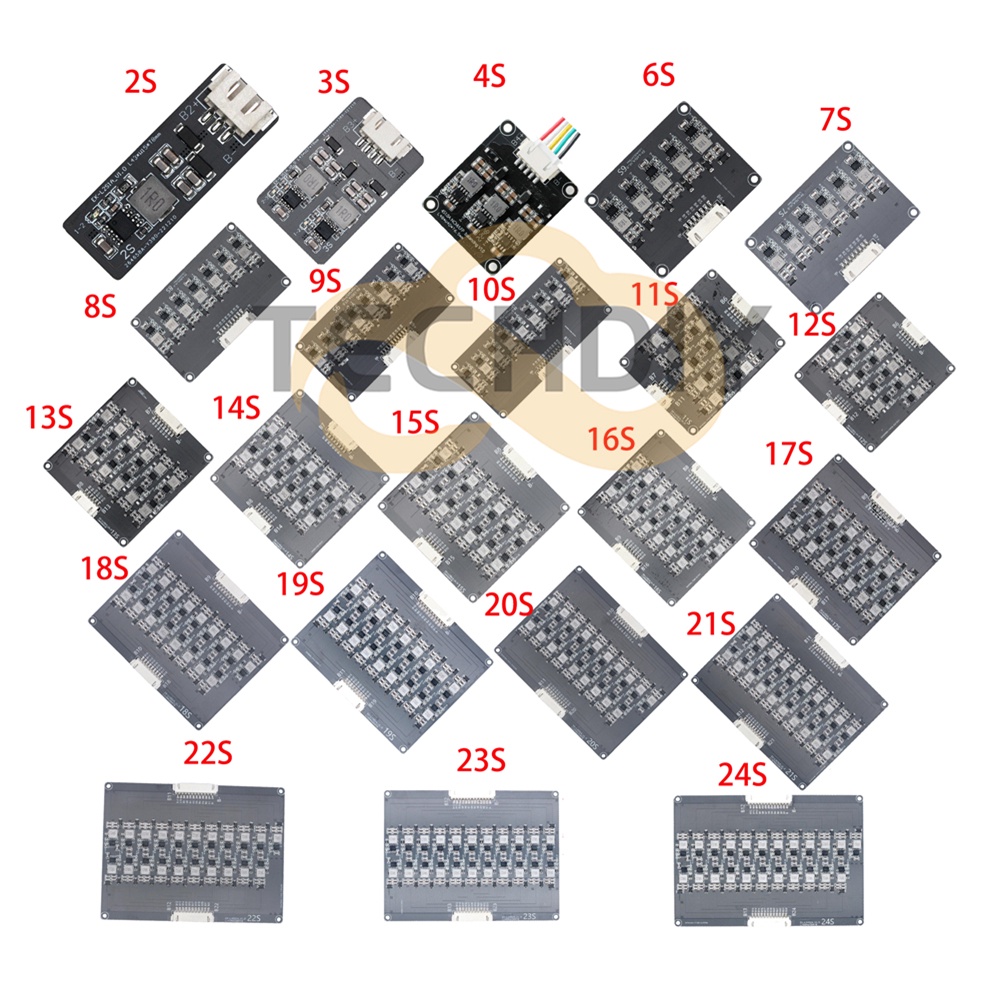 1A 2S-24S High Current Equalizer Module Li-Ion Lifepo4 Lithium Battery ...