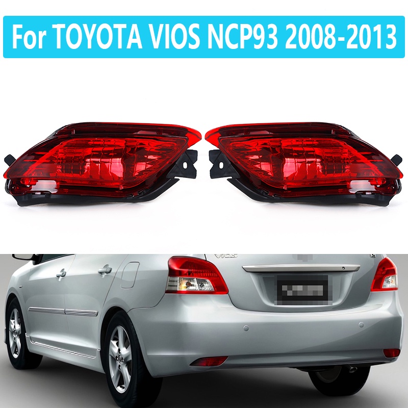 For TOYOTA VIOS NCP93 2008 2009 2010 2011 2012 2013 Rear Stop Brake Warning Lamp Decorative ...