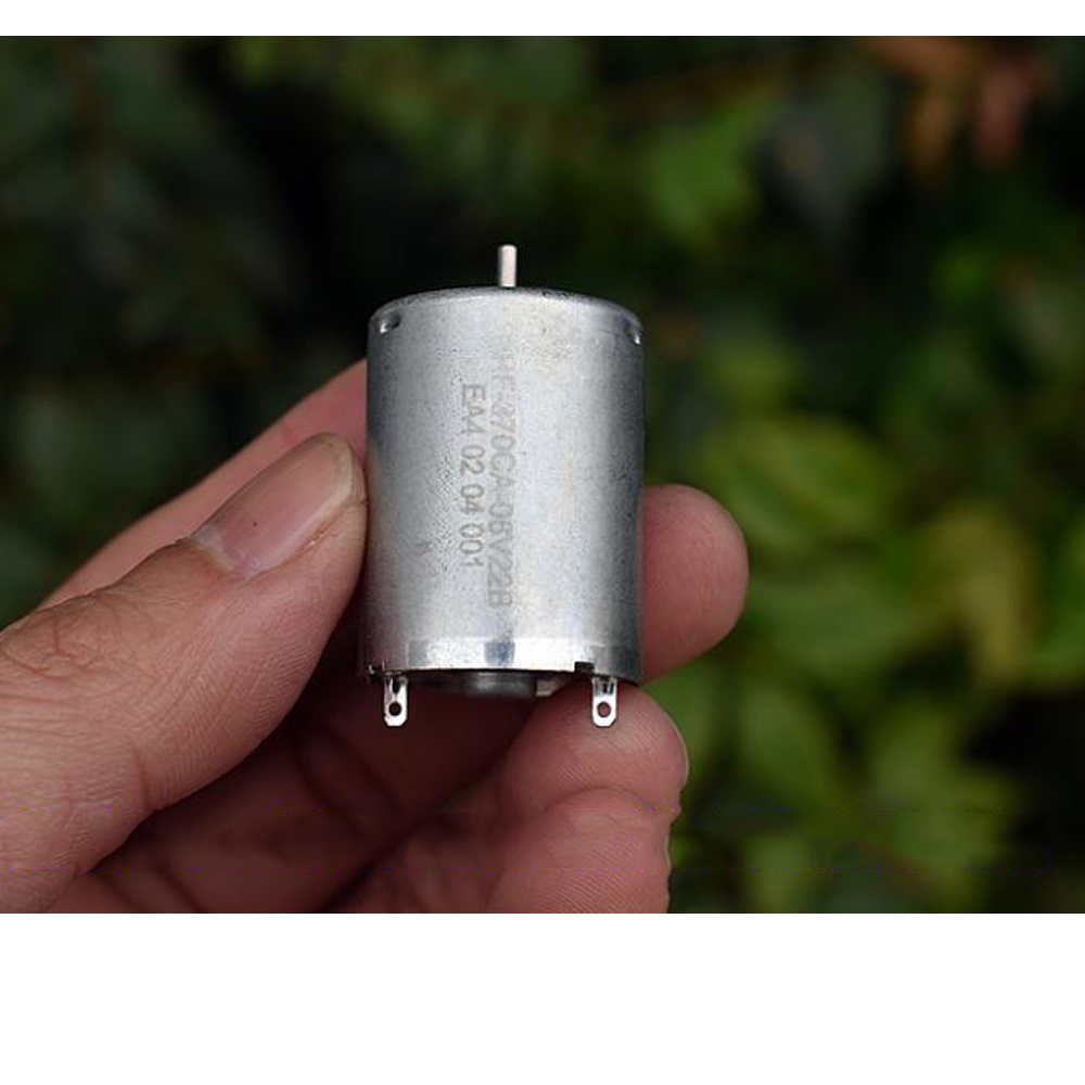 Micro RF-370 Motor DC 5V 6V Volt 5200RPM Slow Speed Metal Brush Motor ...