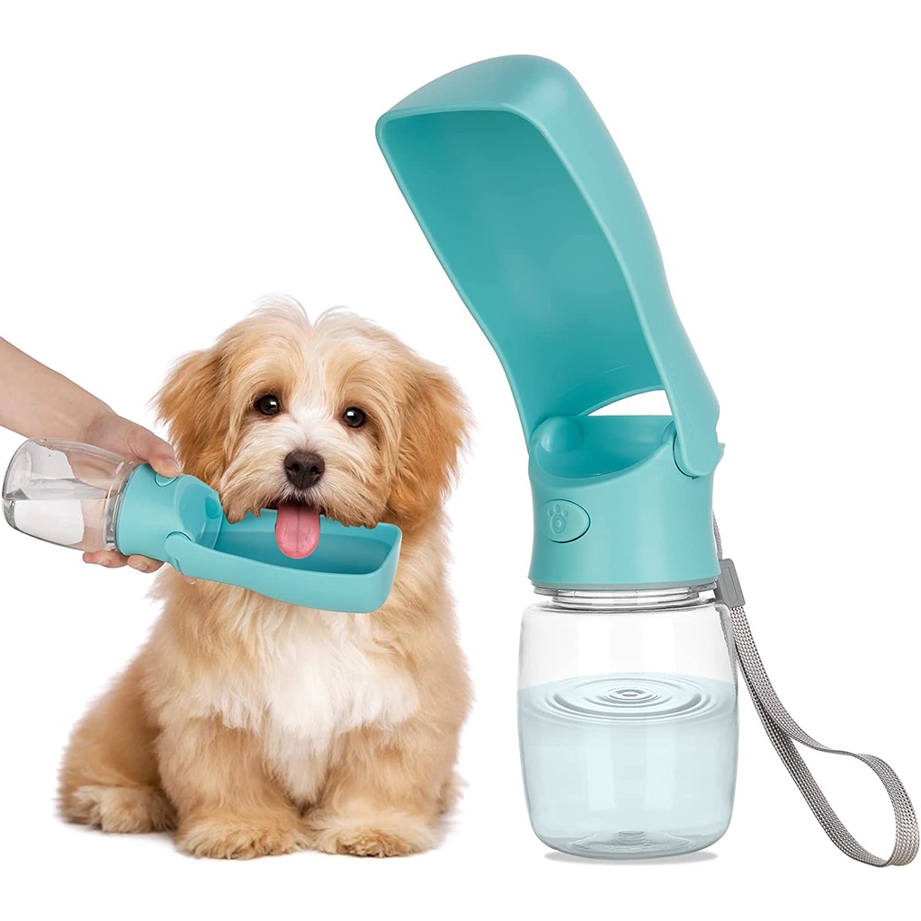 Dog Water Bottle - Foldable Dog Water Dispenser for Outdoor Walking ...