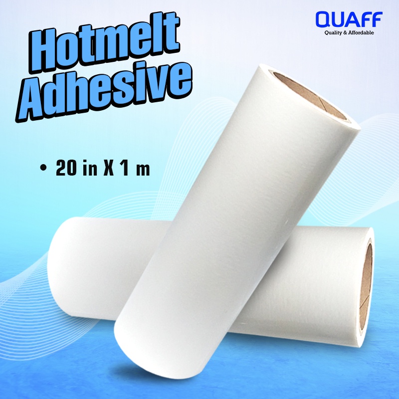 Quaff 20 Inches X 1 Meter Hotmelt Adhesive Glue For Patches Logo And ...
