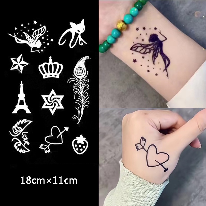 【COCO Magic Tattoo】Lasts 15 days ；18cm*11cm；tattoo sticker waterproof long lasting fake tattoos ...