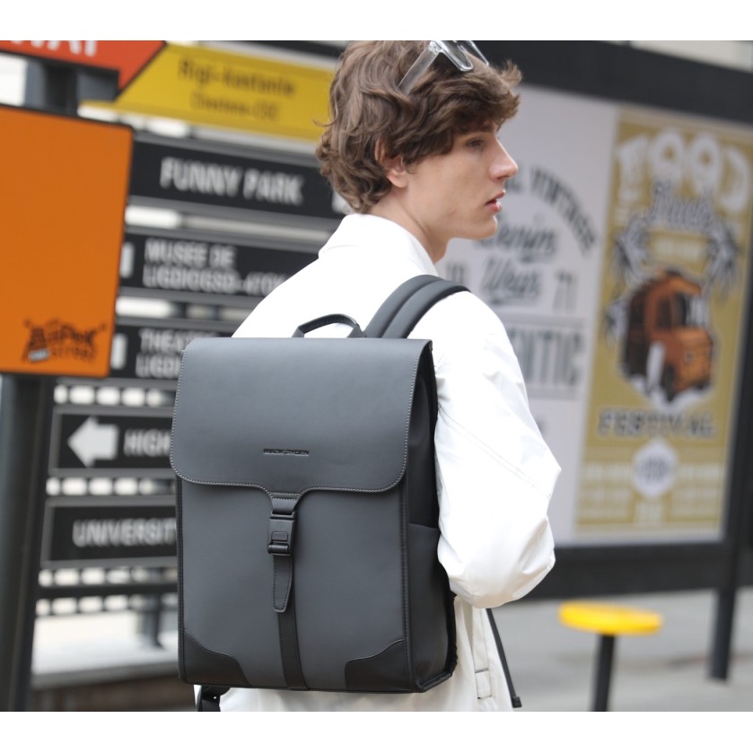 MARK RYDEN Office Work Bag Men Backpack School Bag Lightweight (15.6 ...