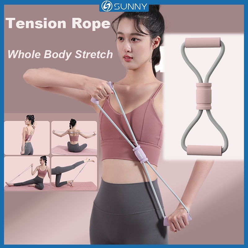 SunnyFit Tension Rope Resistance Band Elastic Band Chest Expander Yoga ...