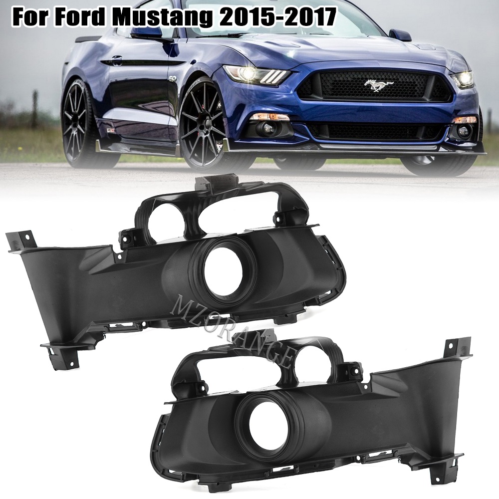 Car Front Bumper Fog Light Lamp Cover for Ford Mustang 2015 2016 2017 ...
