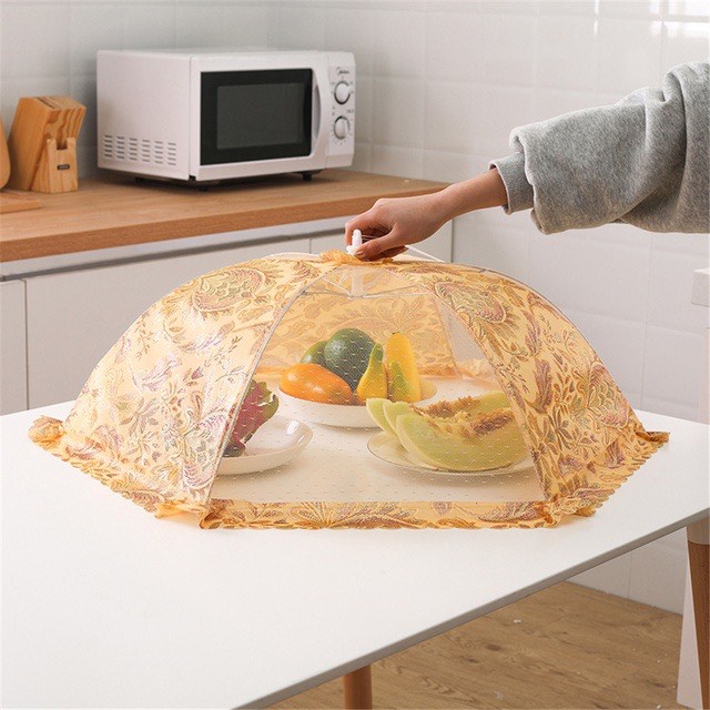Kitchen Table Food Cover Foldable Collapsible Pop Up Net Cover/Fly ...