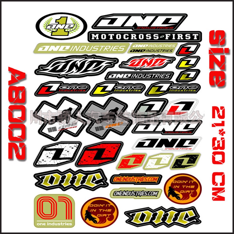 Motorcycle Body Sticker Motogp vinyl Helmet Electric Vehicle Auto Parts ...