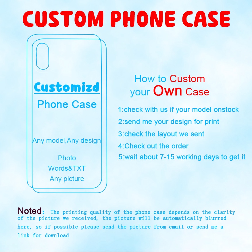 All Brand Customized Phone Case DIY exclusive phone case Personalized ...