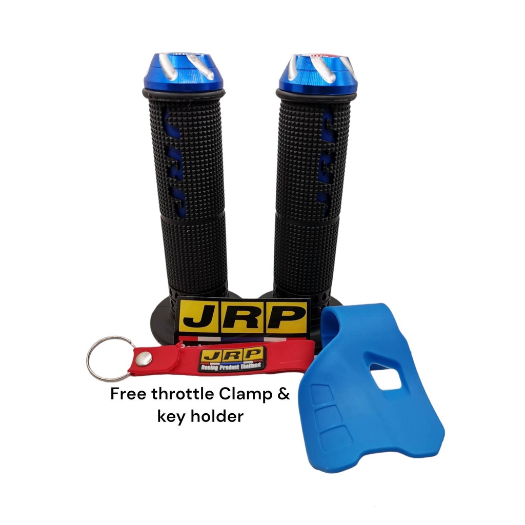 Honda Air Blade 160 | Universal JRP Handle Grip BLUE Bar-End W/Free ...