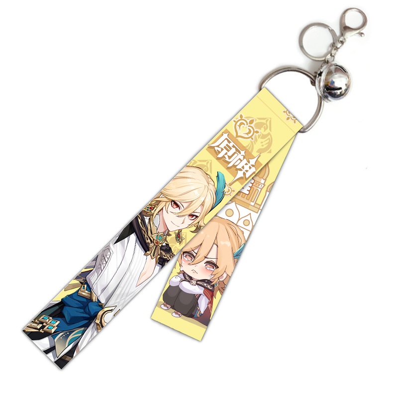 Genshin impact Keychain Mavuika Ribbon keychain Citlali bag pendant ...