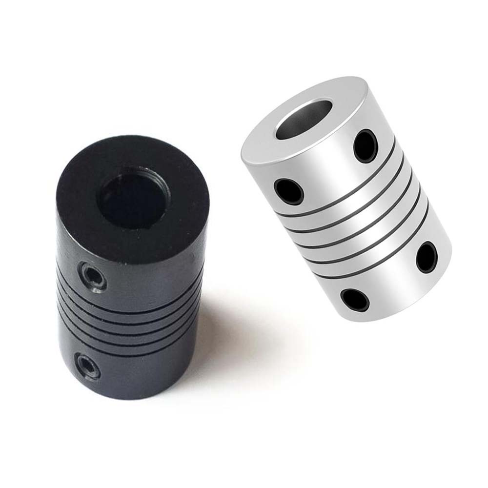 5mmx8mm CNC Motor For 3D Printer Jaw Shaft Coupler 5 -8mm Flexible ...