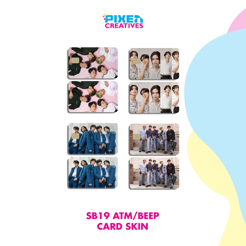 SB19 Vinyl Debit ATM BEEP Card Skin Stickers | Shopee Malaysia