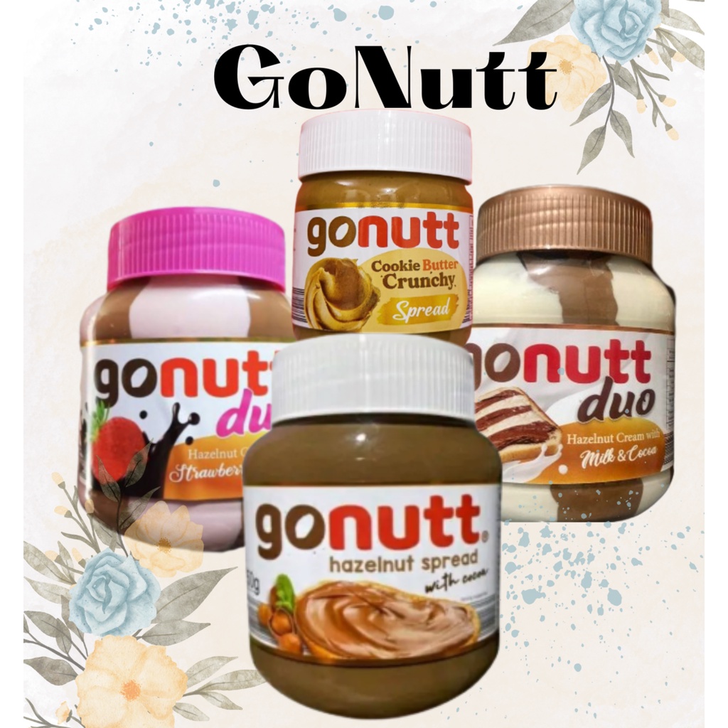 GoNutt Hazelnut Spread 200g-350g (Chocolate Spread) | Shopee Malaysia