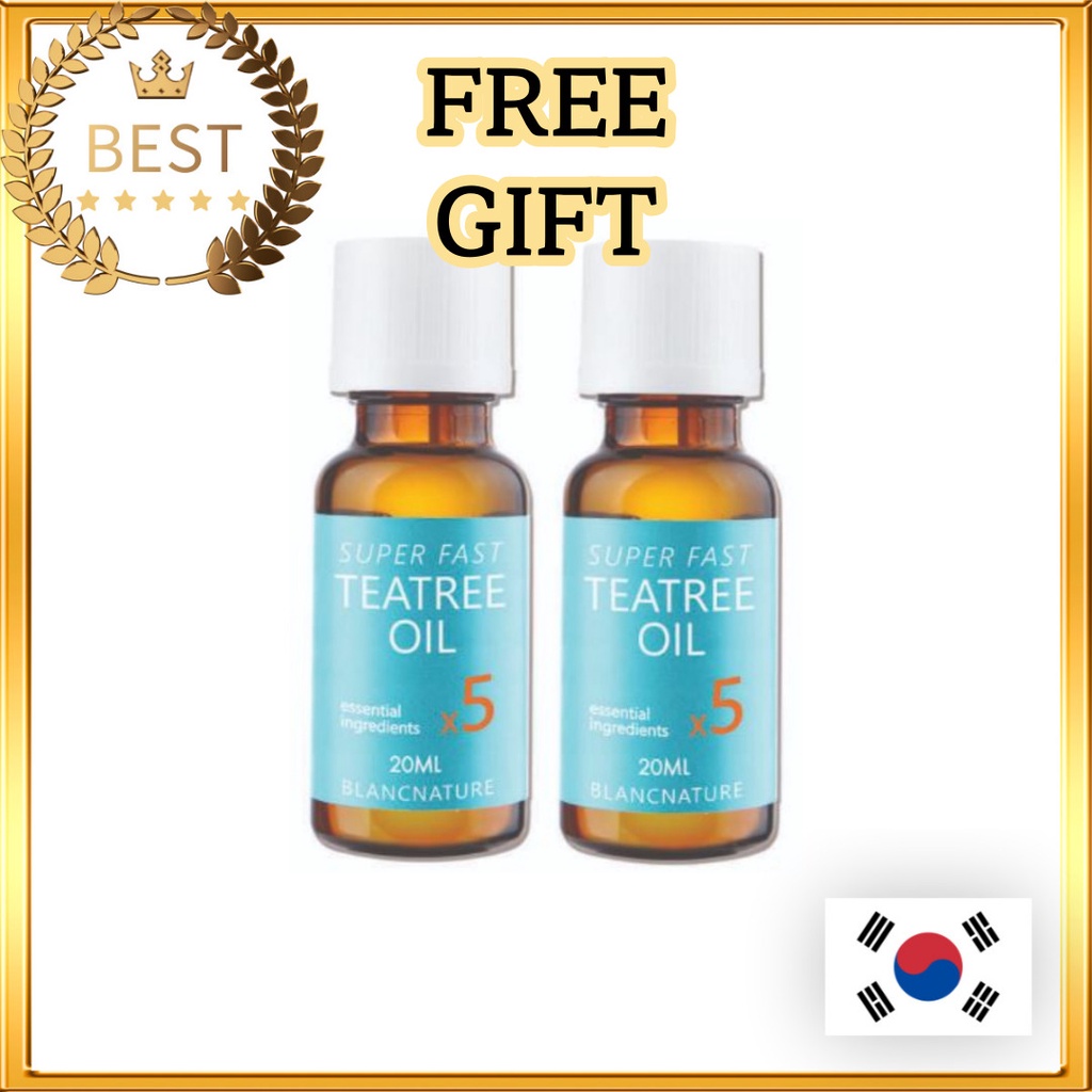 [Blanc Nature] Acne Pimple Magic Teatree Treatment Oil 20ml│Highly ...