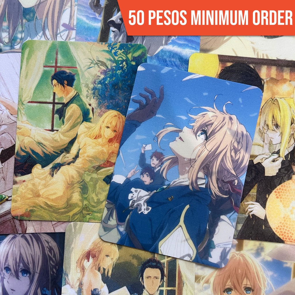 Violet Evergarden Anime Photocards (Laminated) | Shopee Malaysia