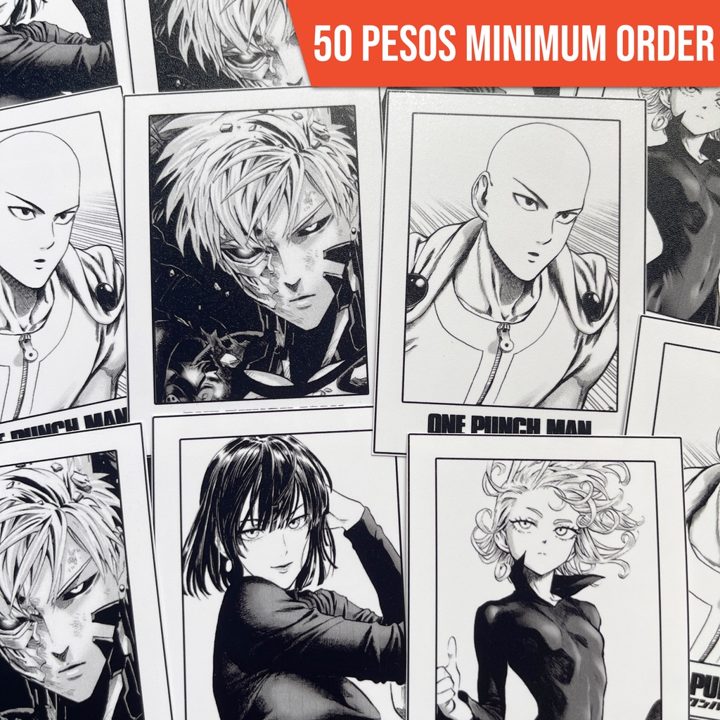 One Punch Man Anime Manga Photocard (Photopaper) | Shopee Malaysia