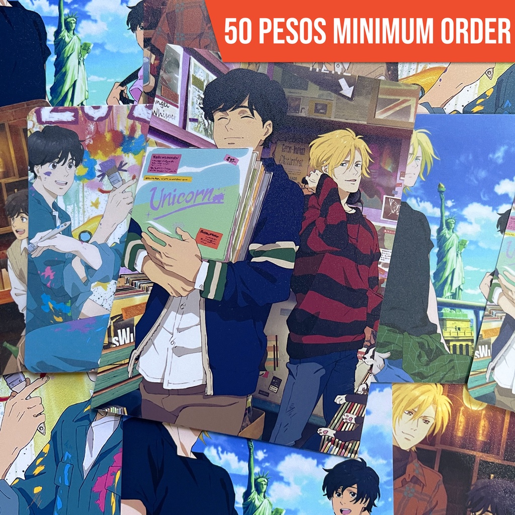 Banana Fish Anime Themed Merch (Photocards, Art Prints) | Shopee Malaysia