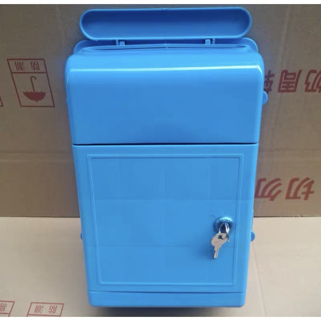 Ready Stock Outdoor Mailbox, Backless Wall-Mounted Mailbox With Lock ...