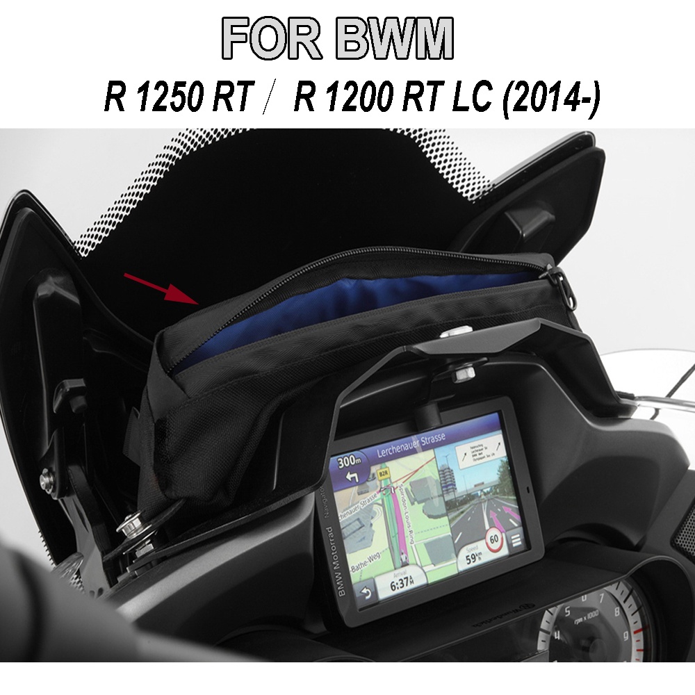 Motorcycle For BMW R1200RT LC R1250RT Cockpit Bag Handlebar Bag Storage ...