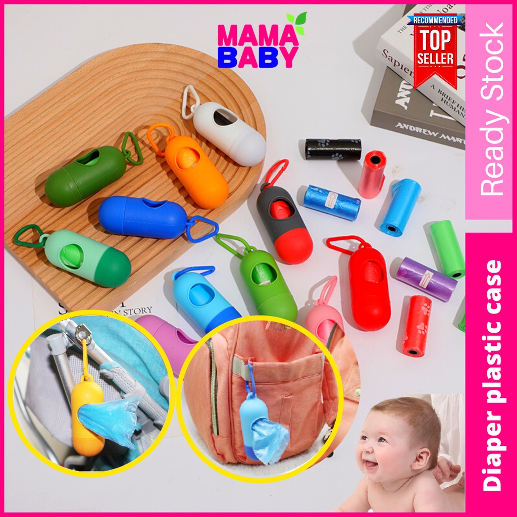Portable Diaper Case Disposal Plastic Dispenser Refill Roll Diaper Bag ...