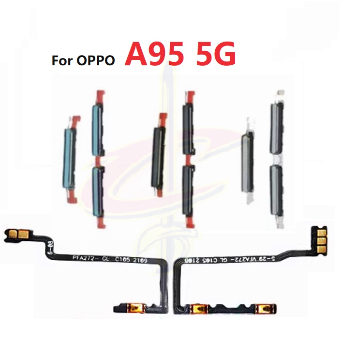 On off ribbon Power volume button flex For OPPO A95 5G | Shopee Malaysia