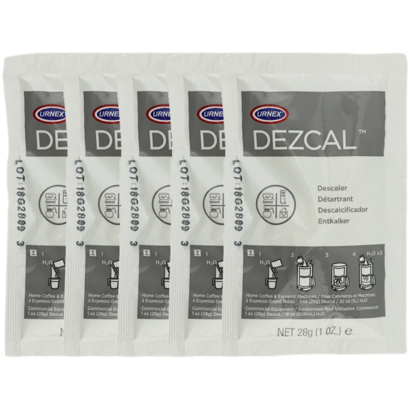 Urnex Dezcal Descaler - Espresso & Coffee Machine Descaling Powder ...