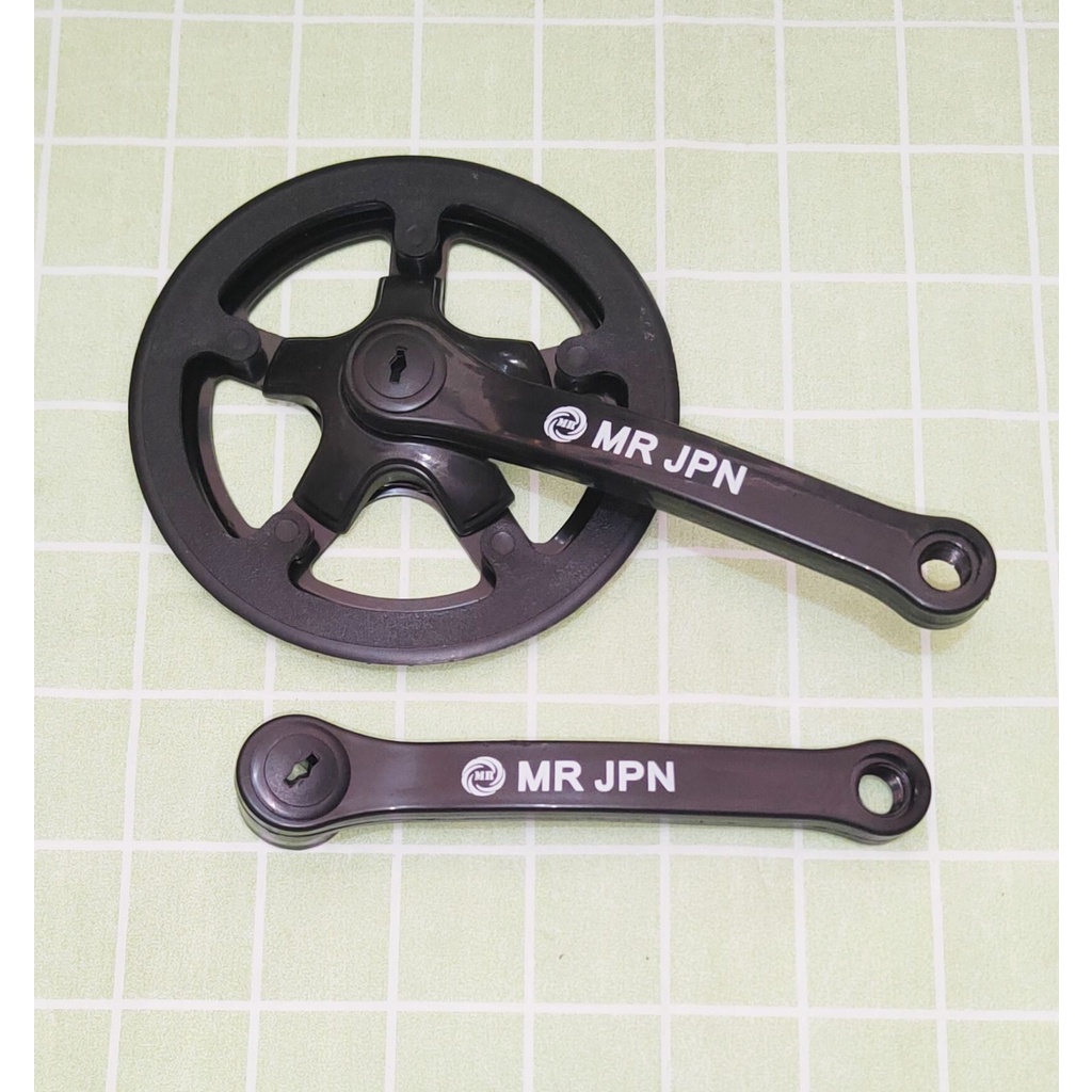 Bike Crank Single 36T / 40T Japan Bicycle Chainwheel Squared Steel Type ...