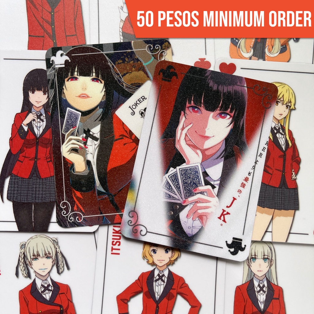 Kakegurui Deck Anime Photocards (Laminated) | Shopee Malaysia