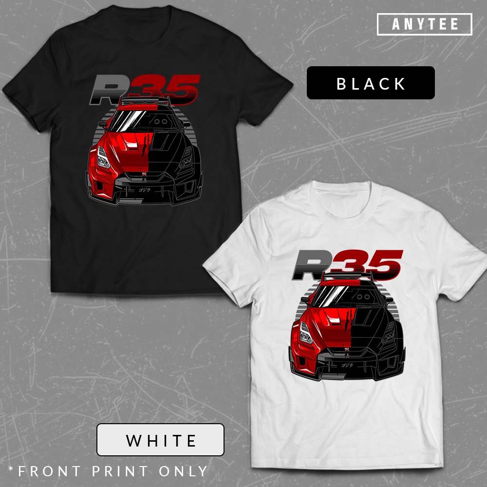 Nissan GTR R35 Skyline JDM Automotive Racing Shirts 2 Anytee Prints ...