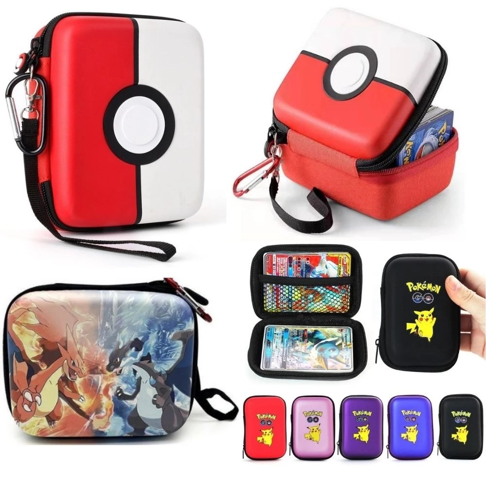 Pokemon Card Collection Package TCG Cards Storage Bag Solitaire Card ...