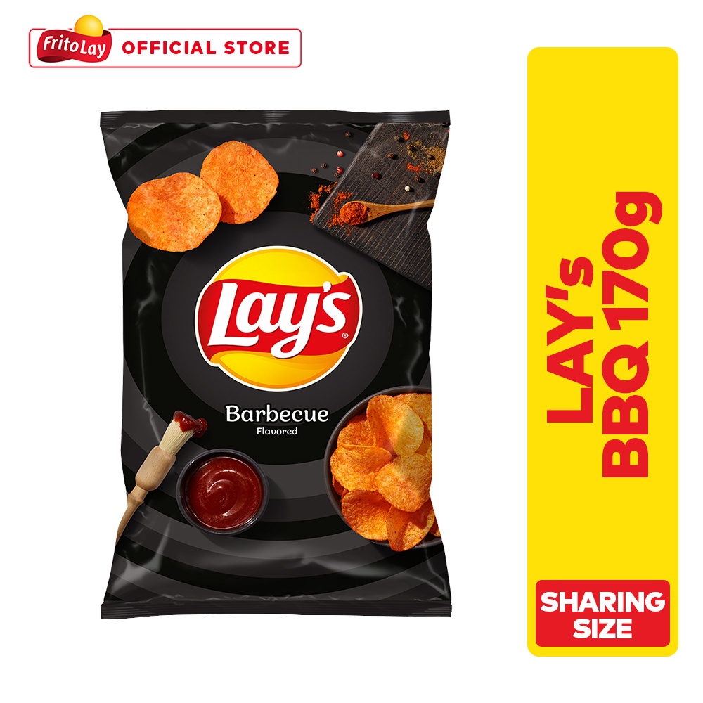 Lay's Barbecue 170g. | Shopee Malaysia