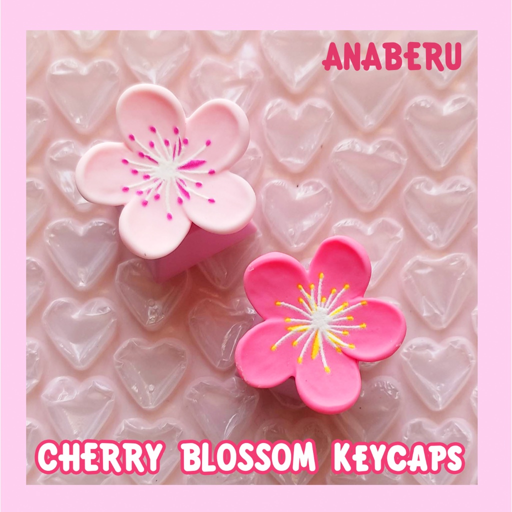 Cherry Blossom Keycaps | Shopee Malaysia