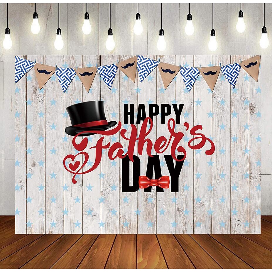 7x5ft Happy Fathers Day Photography Backdrop Decoration Fixing Tools
